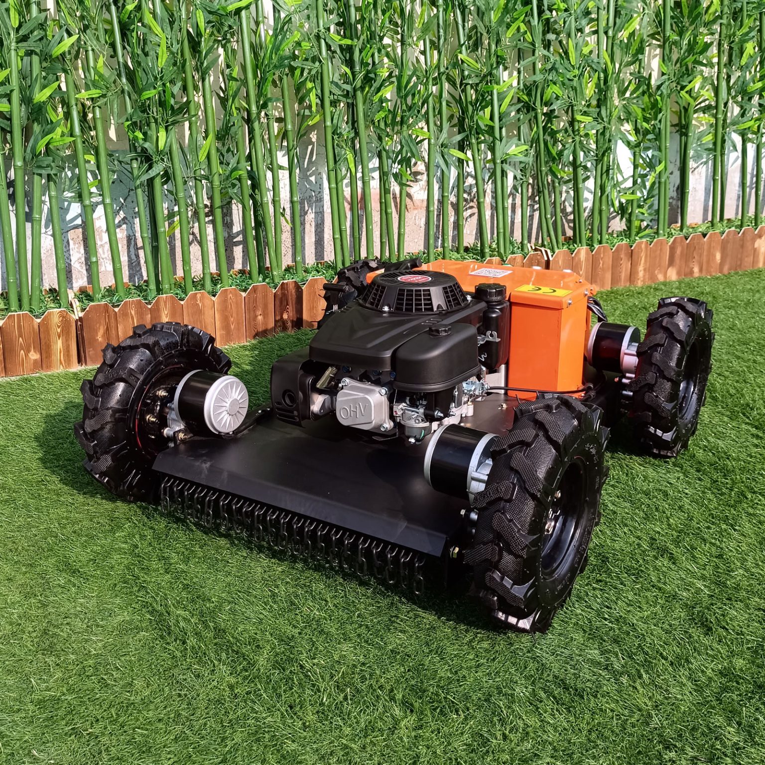 Wireless Radio Control Mowing Robot (VTW550-90 With Pull Start ...