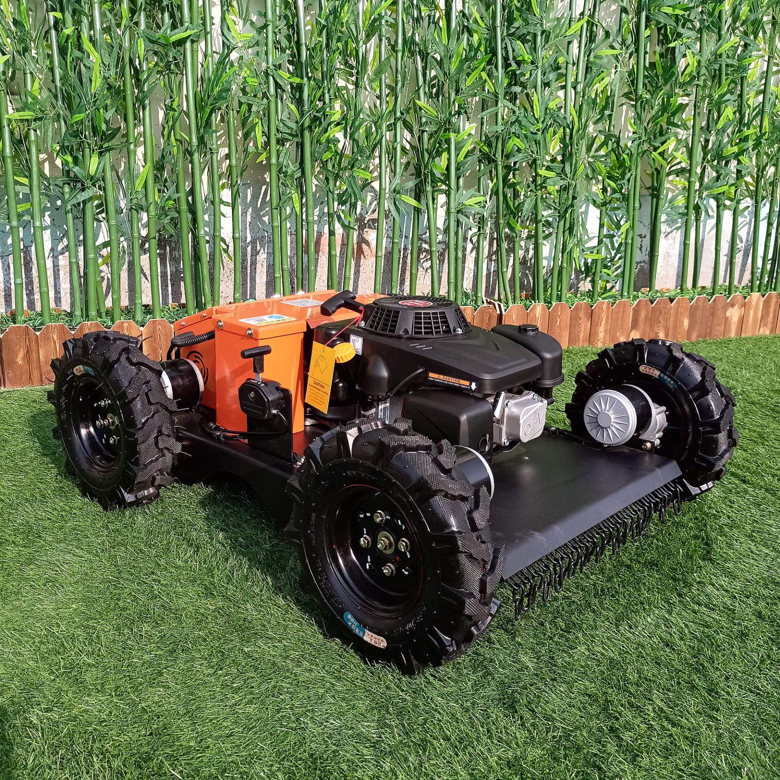 Wireless Radio Control Mowing Robot (VTW550-90 With Pull Start ...