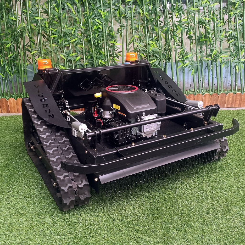 Remote Track Slope Mower With A Timer (VTLM800) – Vigorun Remote ...