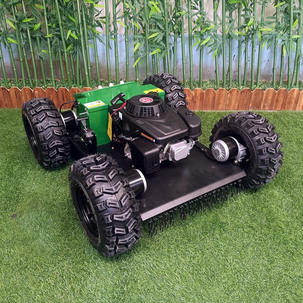 Wireless Radio Control Mowing Robot (VTW550-90 With Pull Start ...