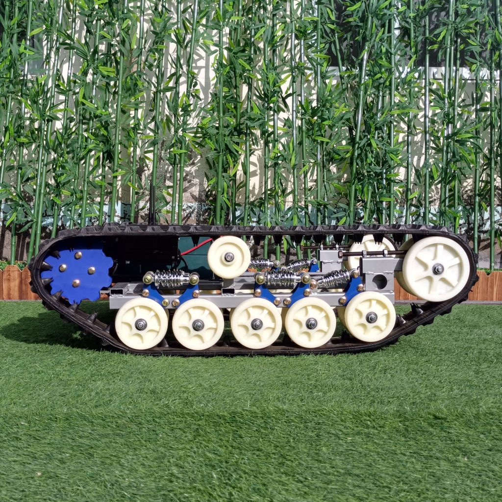 Shock-absorbing Suspension Remote Control Tank Robot Chassis (RTC300 ...