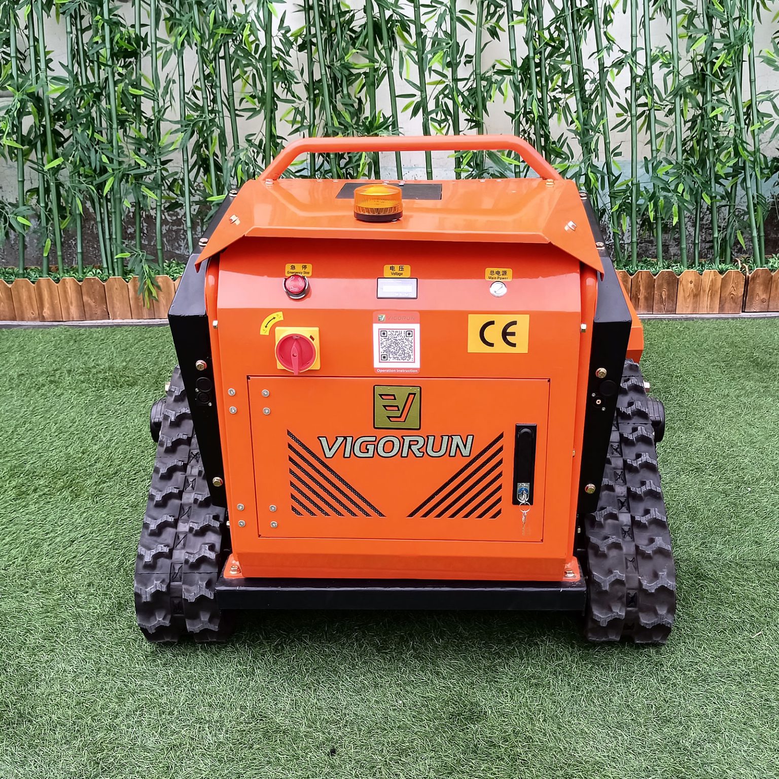 Remote control flail mower (MTSK1000 with flail mower) – Vigorun Remote ...